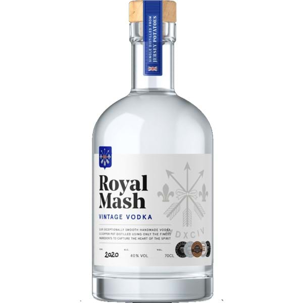 ROYAL MASH Ultra Premium Jersey Vintage Vodka Bottle (70cl) 40%abv ...