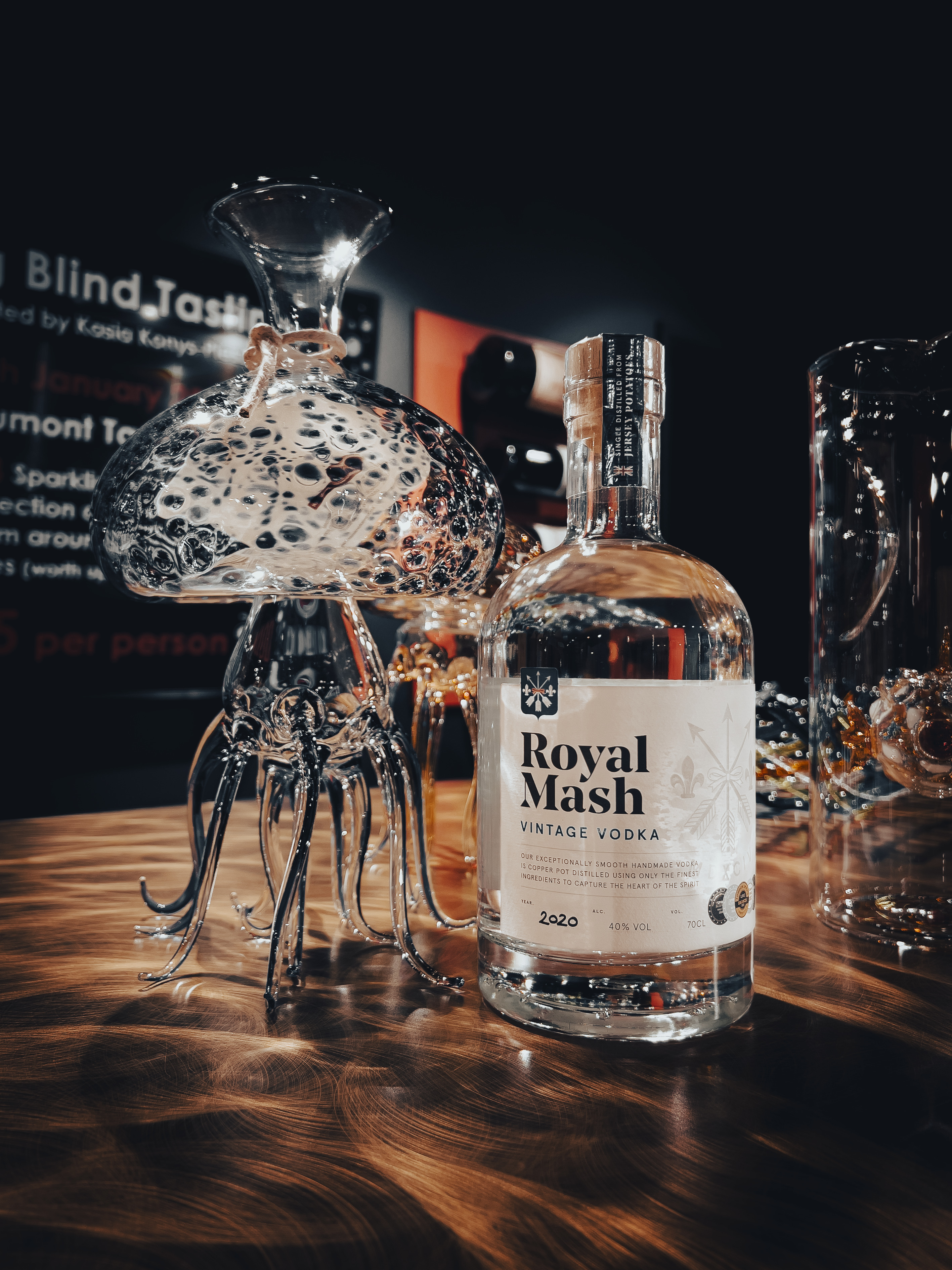 ROYAL MASH Ultra Premium Jersey Vintage Vodka Bottle (70cl) 40%abv ...