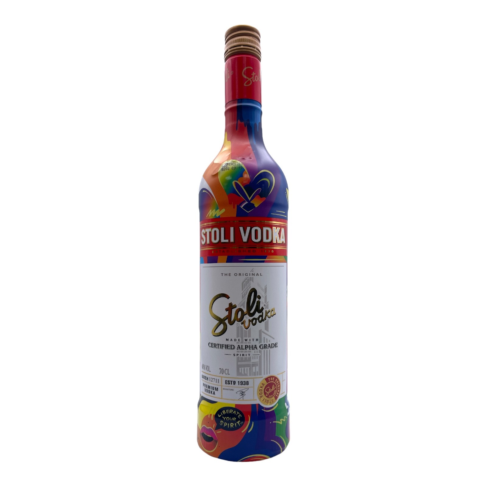 STOLICHNAYA Original, Premium Russian Vodka Bottle (70cl) 40%abv - Dunells