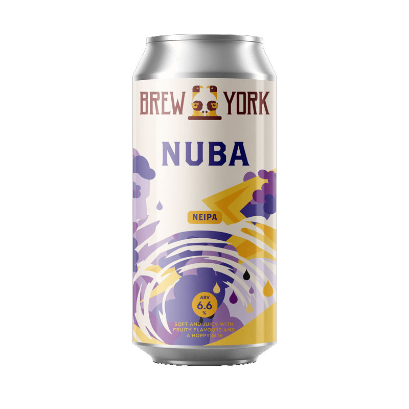BREW YORK 'Juice Forsyth' Fruited IPA CAN (440ml) 5.0%abv VEG bbe09/25 ...