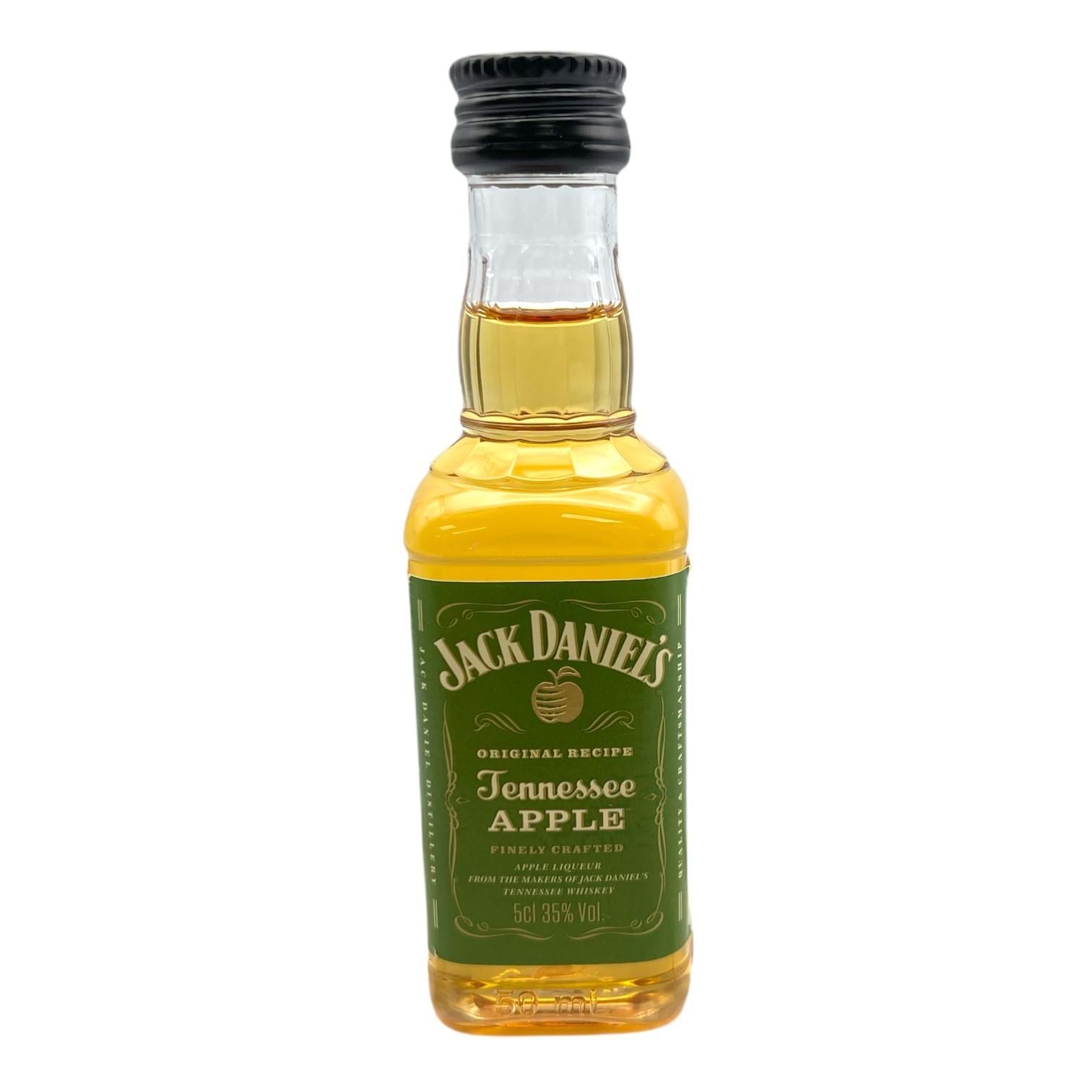 JACK DANIEL'S Tennessee Apple Liqueur Miniature (5cl) 35%abv - Dunells JACK DANIEL'S Tennessee Apple Liqueur Miniature (5cl) 35%abv - Dunells