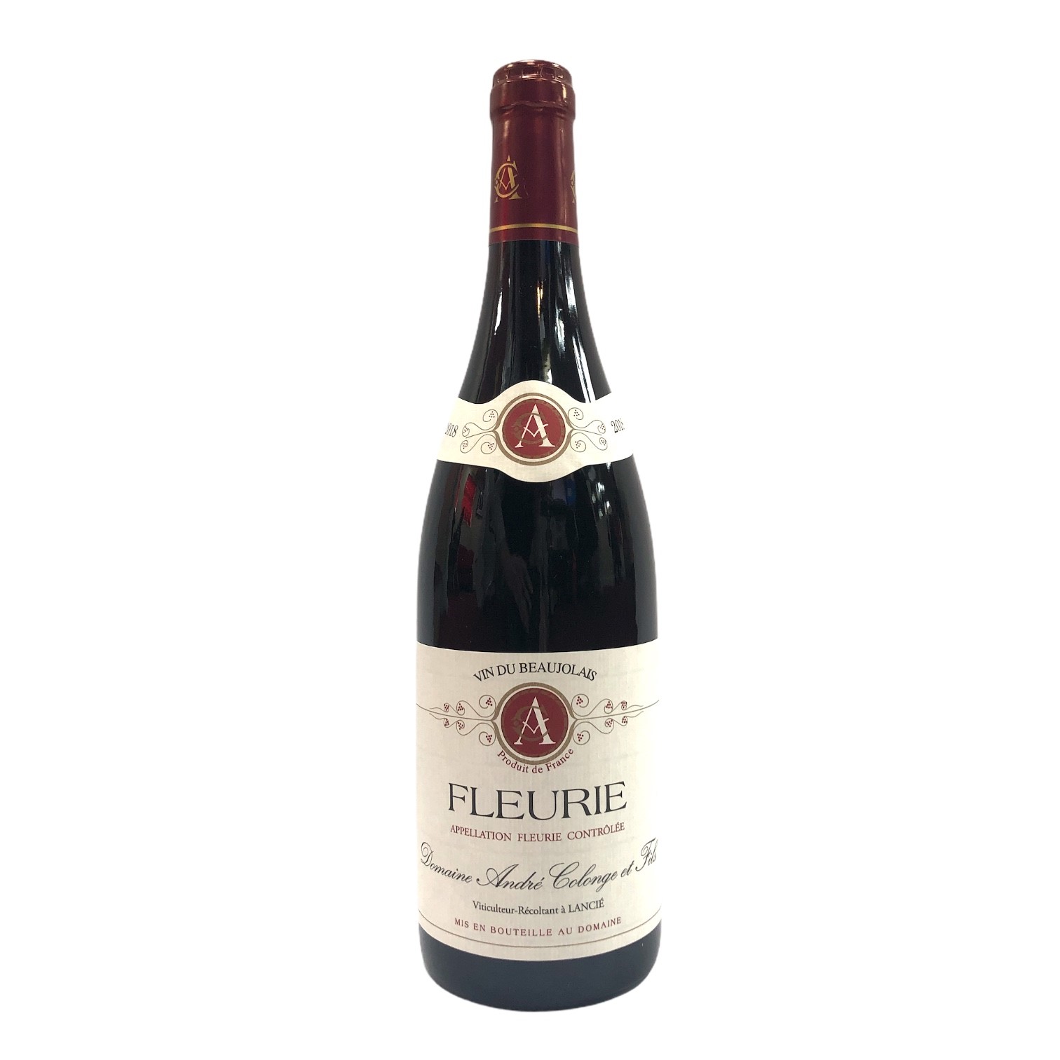 ANDRE COLONGE Fleurie AOC 2022 Bottle/nc (Gamay) (los) - Dunells